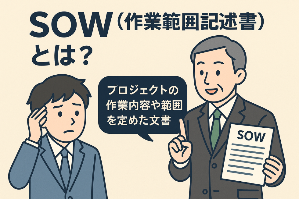 【中学生でもわかるIT用語】SOW とは 物語と実際の事例でわかりやすく解説 | 賢Blog
