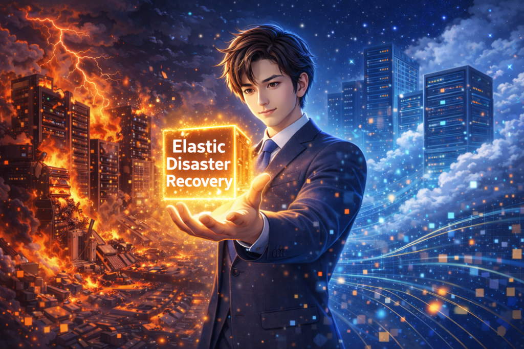 【中学生でもわかるIT用語】AWS Elastic Disaster Recoveryとは 物語と実際の事例でわかりやすく解説 | 賢Blog